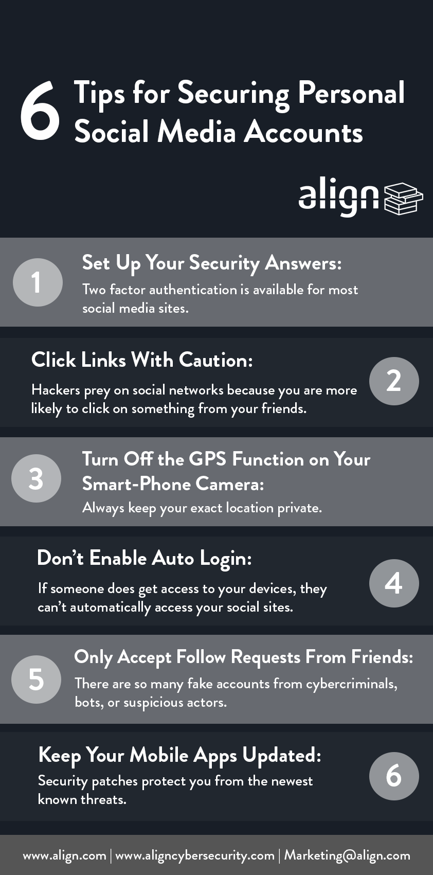 Sharing with Caution - Social Media Security Tips