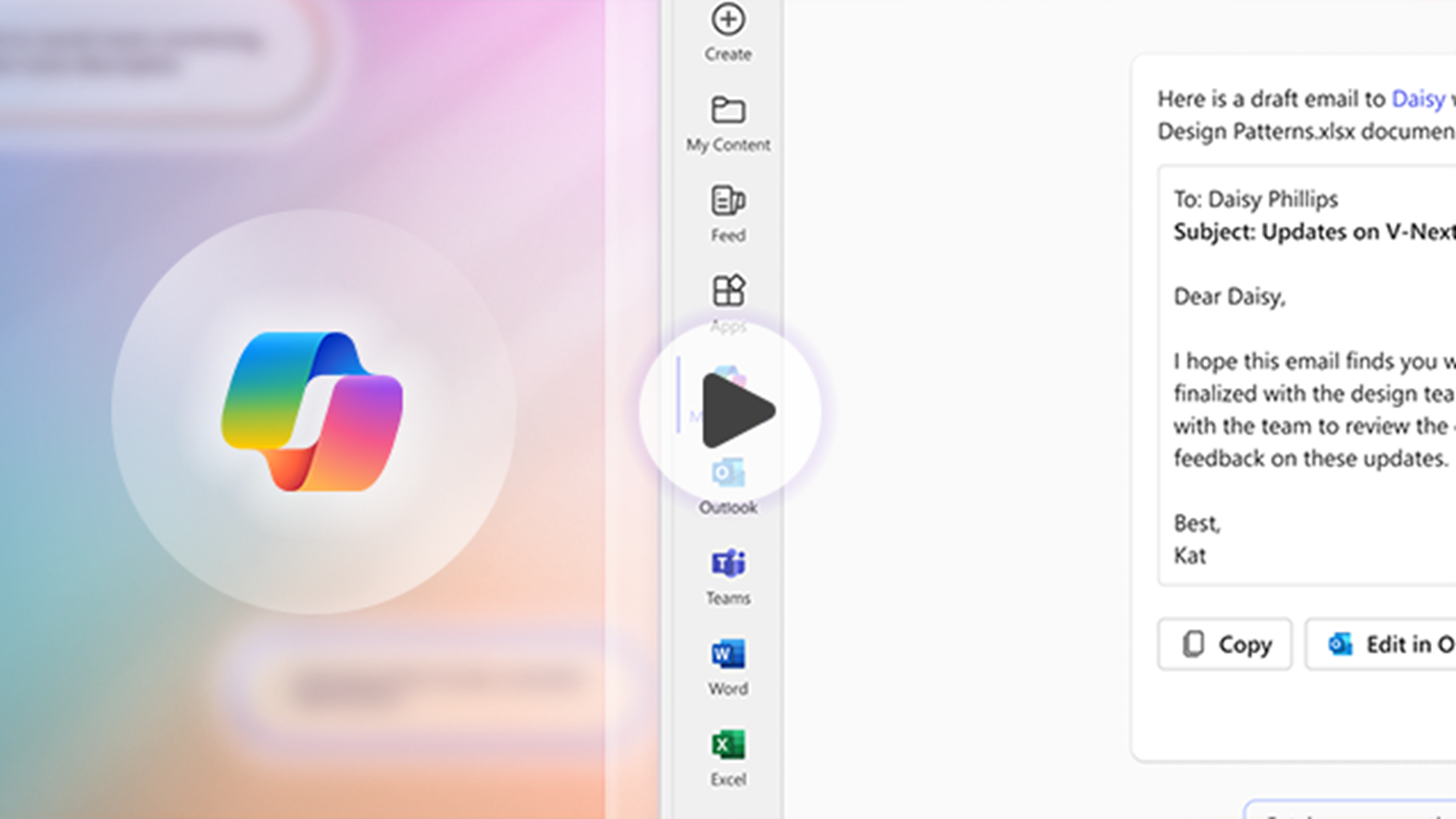 Microsoft Copilot: Your assistant for solving complex work problems.